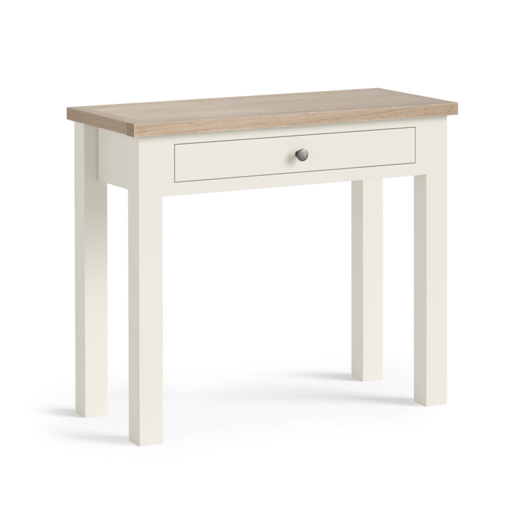 Derwent Painted Single Dressing Table - Cumbria Oak