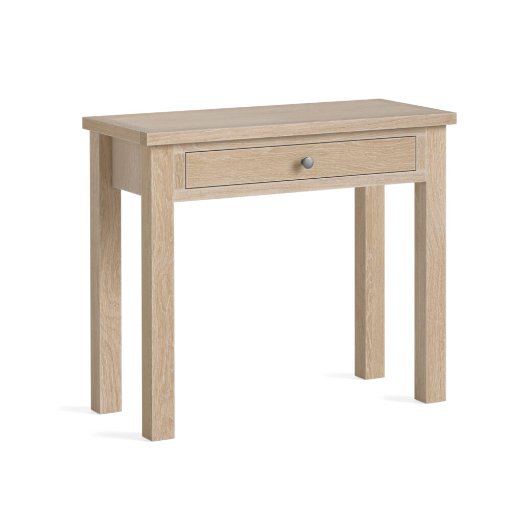 Derwent Oak Single Dressing Table - Cumbria Oak